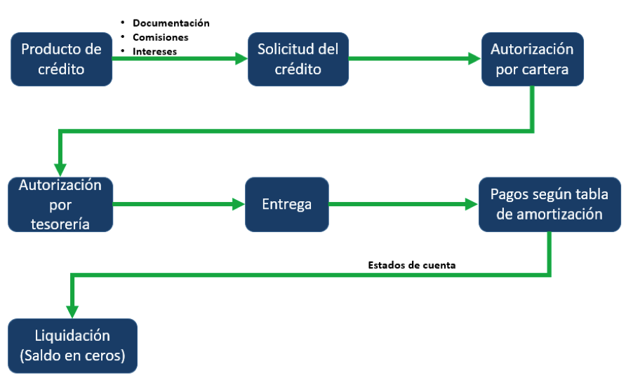 El proceso de un crédito en Yunius, desde la solicitud... hasta su ...